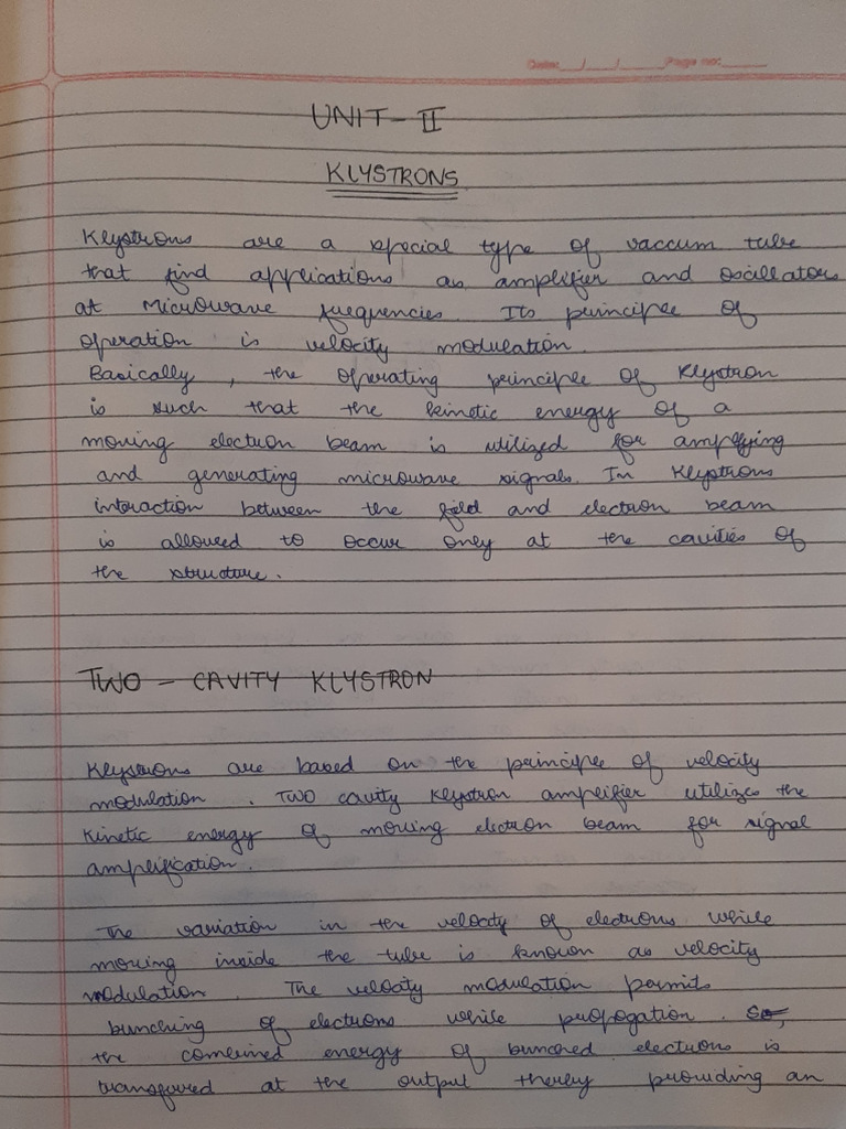 Microwave Full Notes | PDF
