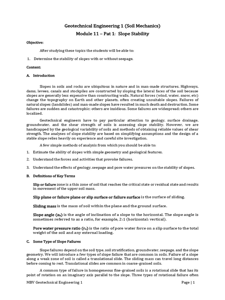 GeoTech Module 1 12 | PDF | Soil Mechanics | Mechanics
