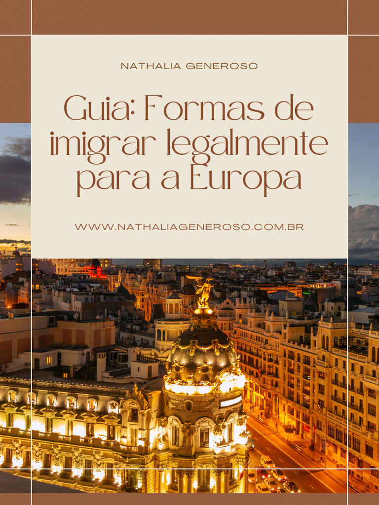 Imigração Legal para a Europa | PDF | Visto para viagem | Portugal