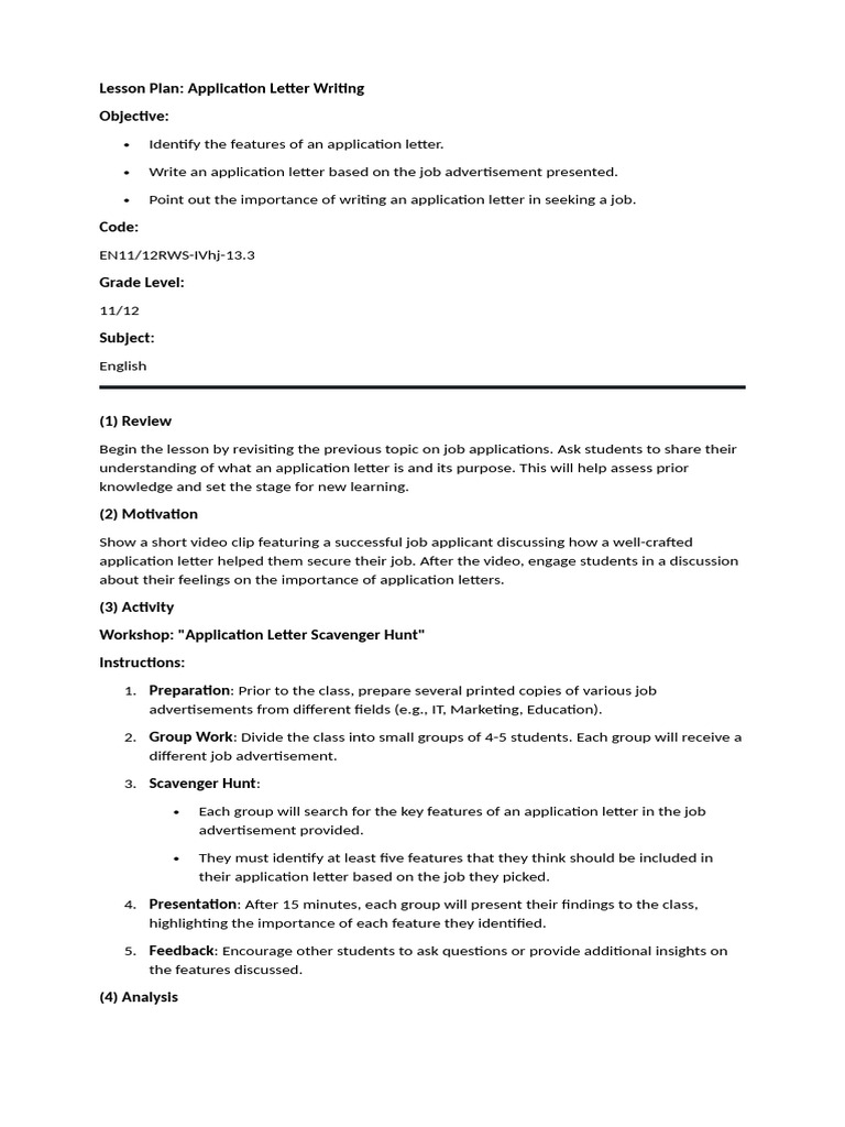 Lesson Plan Demo Teaching | PDF | Lesson Plan | Human Communication