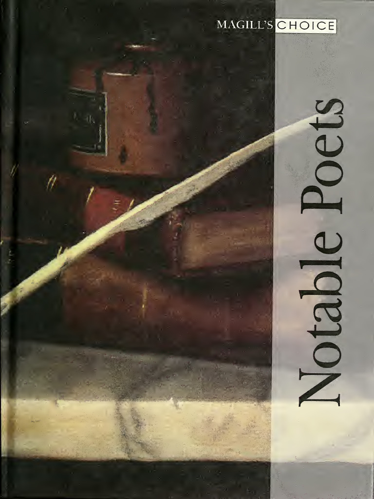 Notable Poets | PDF | Poetry