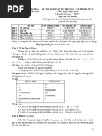 3. Đề HSG Tin học 9 | PDF