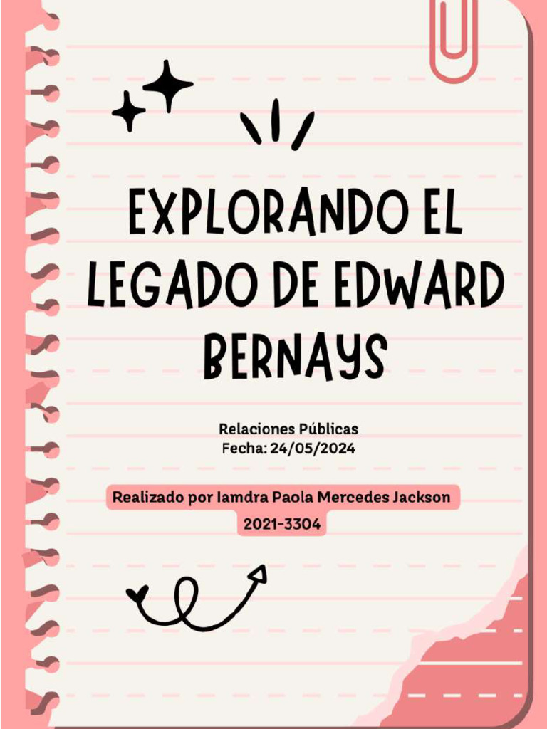 Edward Bernays: Pionero de PR y Marketing | PDF | Sigmund Freud ...