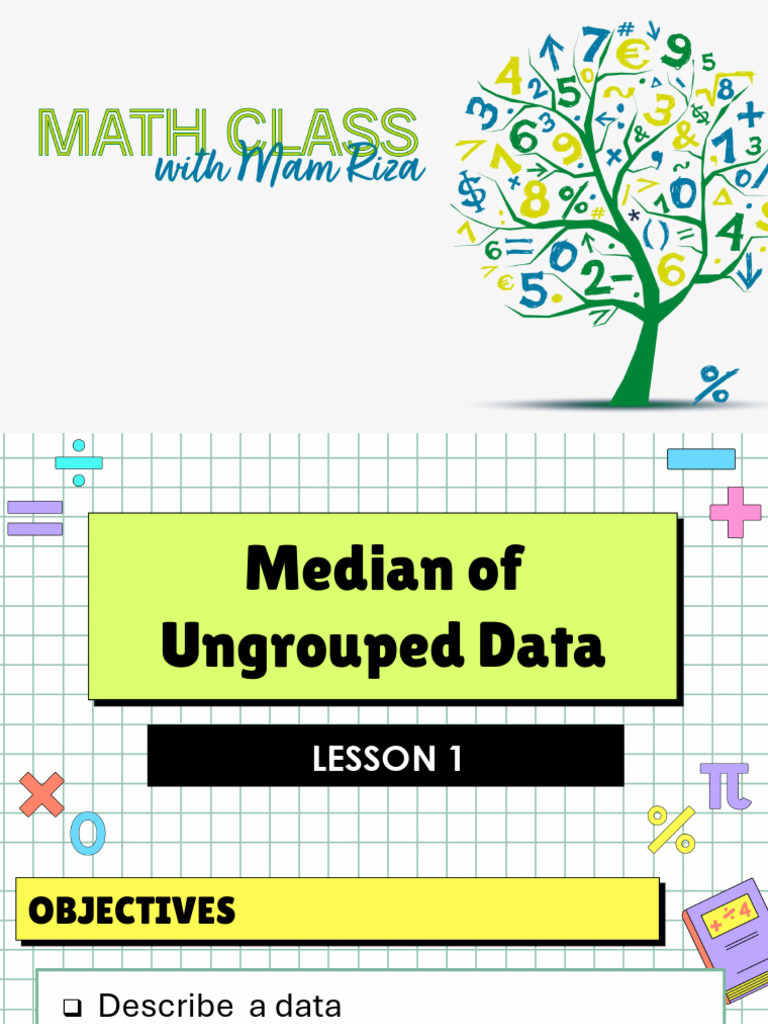 Q4 - LESSON 1&2 - Median and Quartile of Ungrouped Data | PDF ...