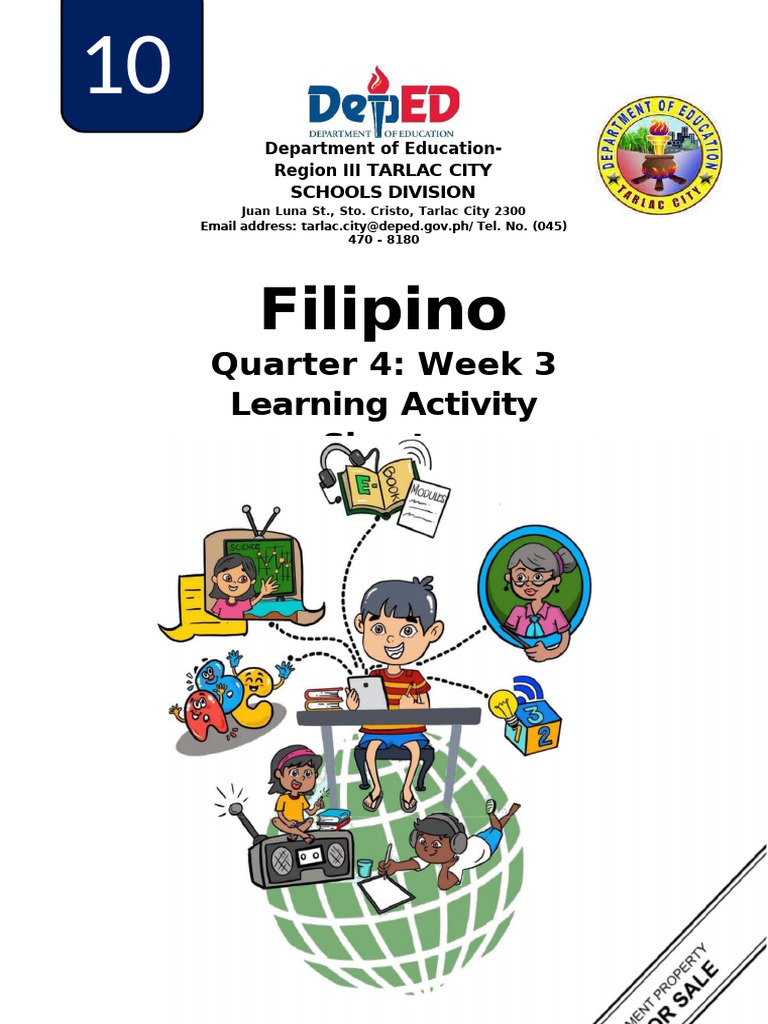 Fil10 WK3 Q4 Las Final | PDF