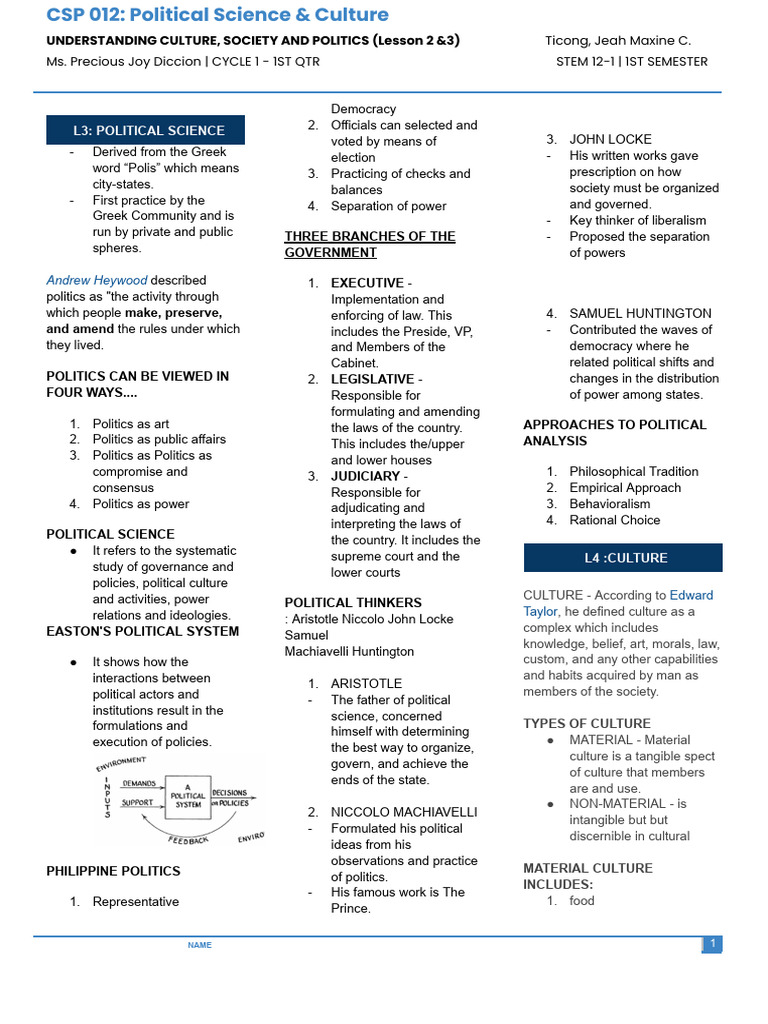 CSP_ Lesson 2 | PDF | Deviance (Sociology) | Liberal Arts Education