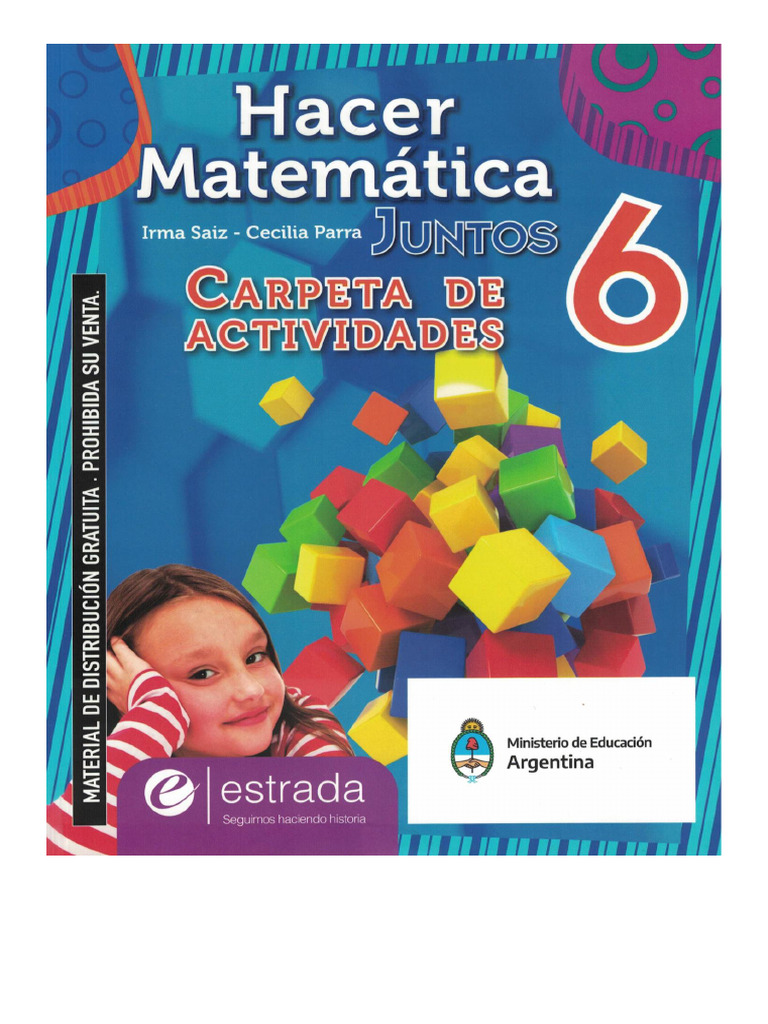 Estrada - Hacer Matemática Juntos 6 (Fichero) | PDF