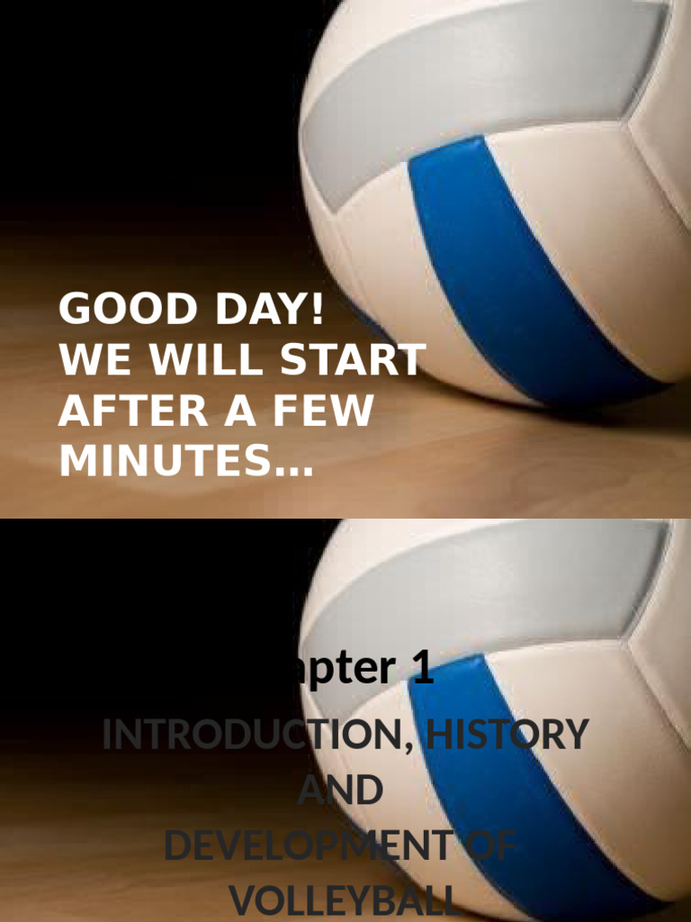 PE4 Volleyball Chapter 1 | PDF | Volleyball | Olympic Sports