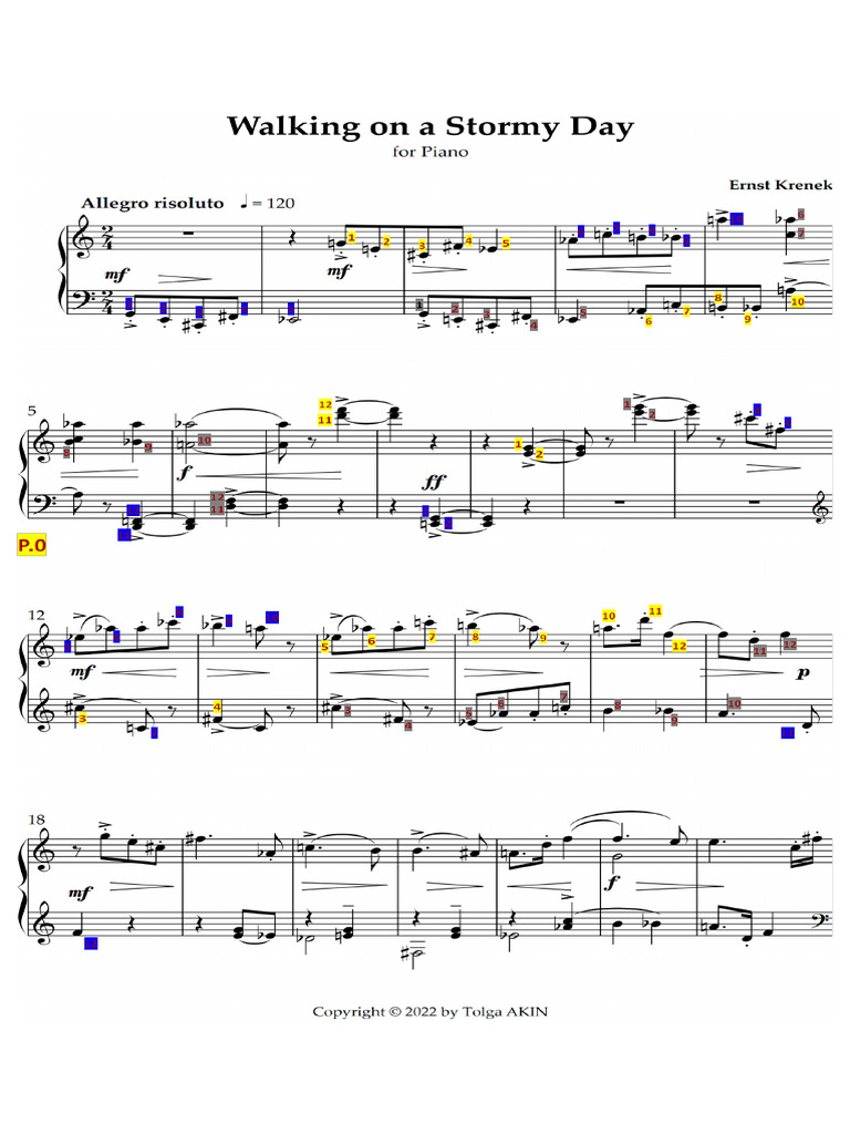 Walking On A Storm Day | PDF