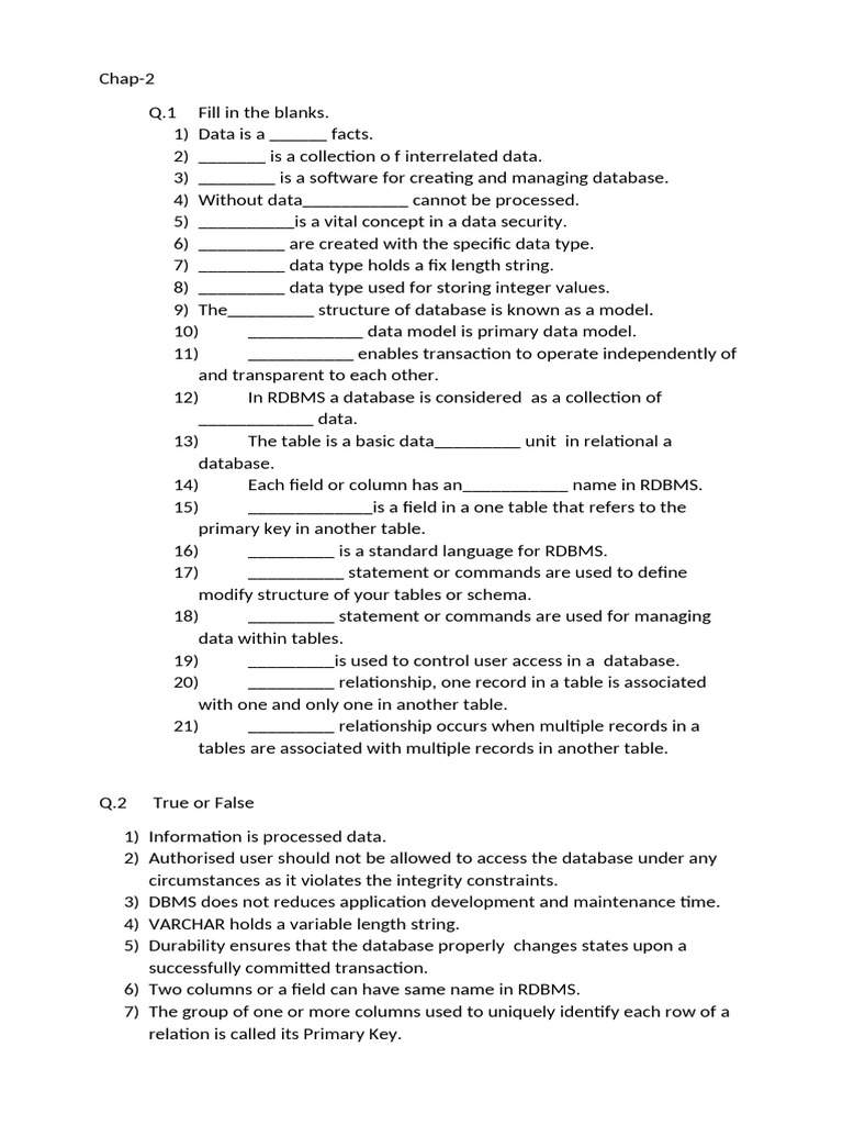 ass dbms | PDF | Databases | Relational Database
