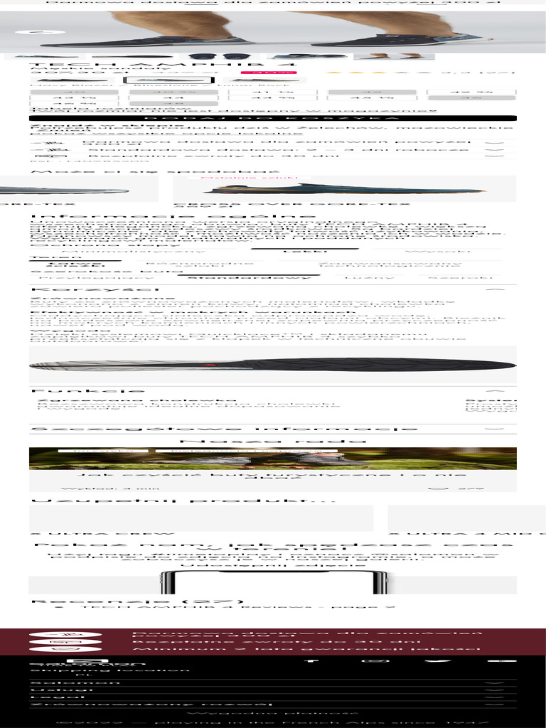 Tech Amphib 4 - Męskie Sandały Salomon | PDF