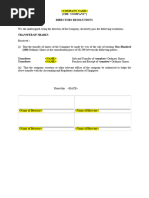 Stock Transfer Form Template | PDF