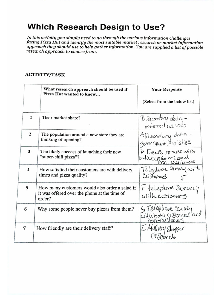 Which Research Design To Use | PDF