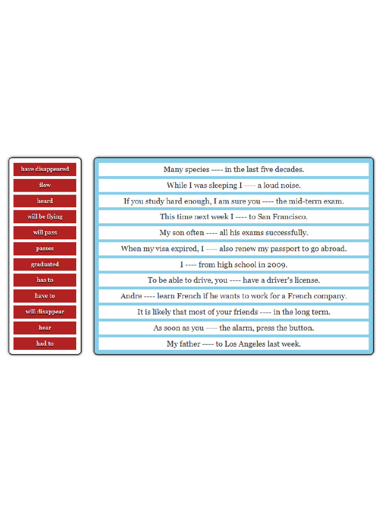 Grammar Revision | PDF