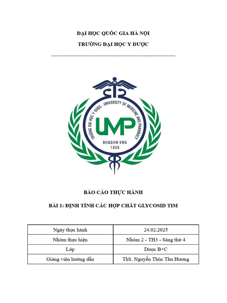 Nhóm 2 - TH3 - Sáng Thứ 4 - Bài 1 | PDF