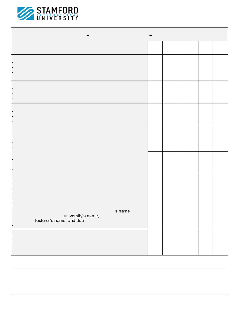 (W7L2) ENG102 Causal Analysis Essay Rubric | PDF