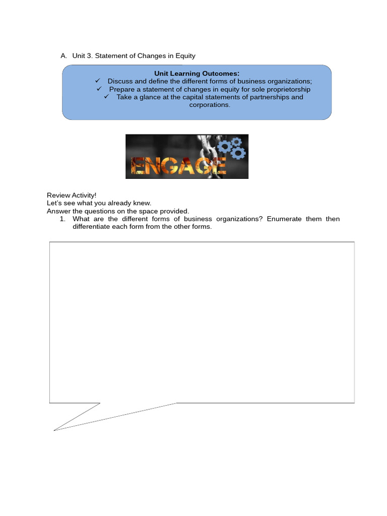 Statement of Changes in Equity Guide | PDF | Expense | Equity (Finance)