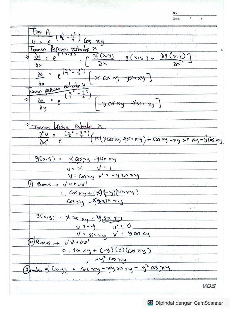 Catetan Persiapan Kuis 2 Matek 2 | PDF