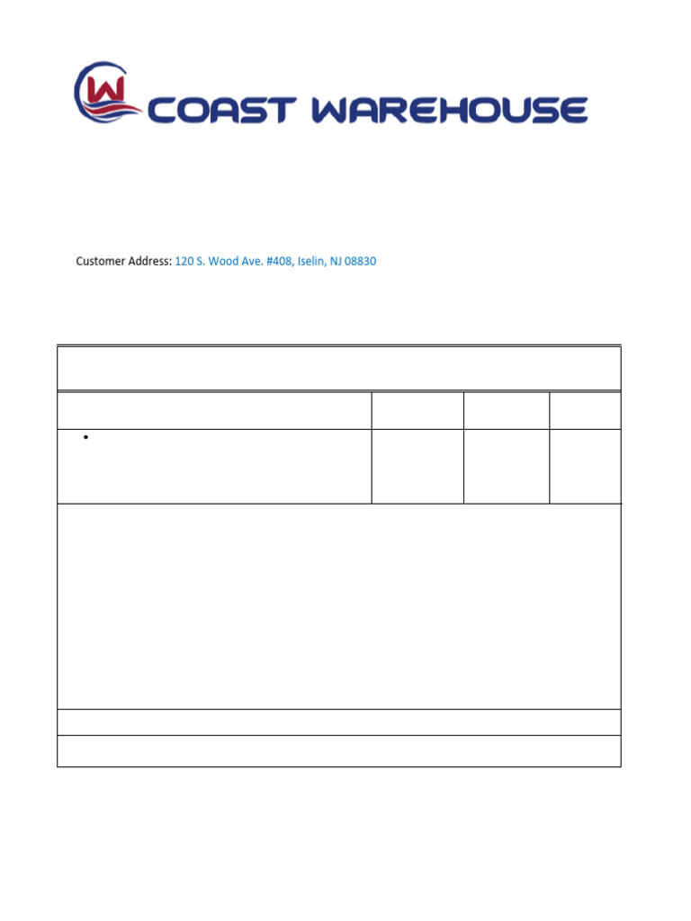 S&S Brokerage Warehouse Agreement | PDF | Warehouse | Pallet