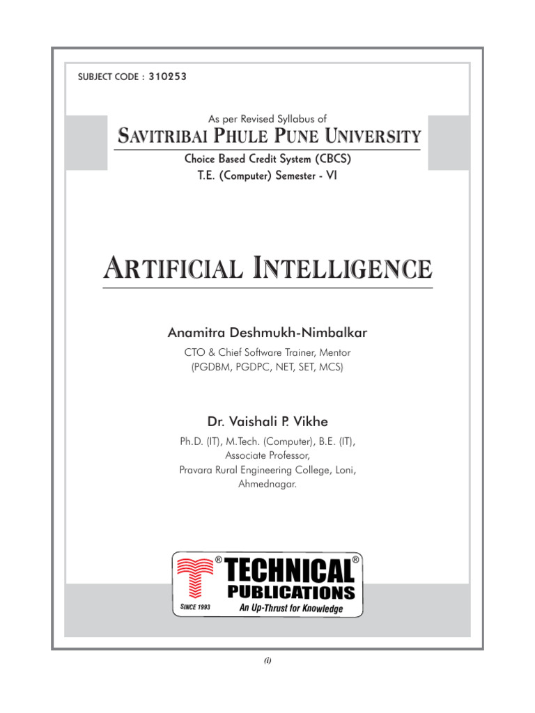 Artificial Intelligence | PDF | Logic | Artificial Intelligence