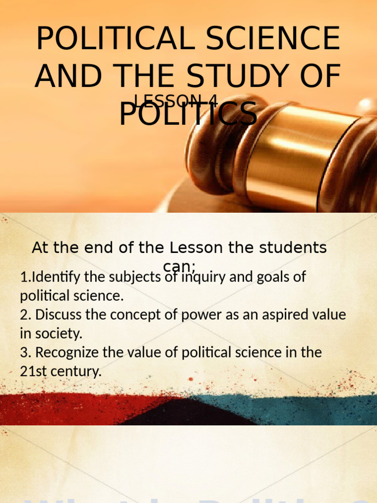Lesson 4 Political Science | PDF | Sovereignty | Democracy