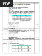 Wind Load Data Sheet For Monoslope Roof | PDF