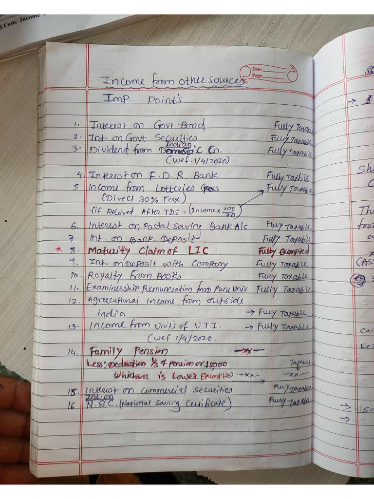 Total Income theory | PDF