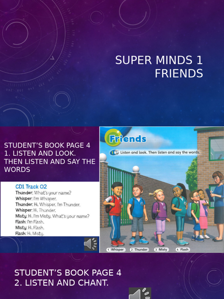 Super Minds 1 Friends | PDF