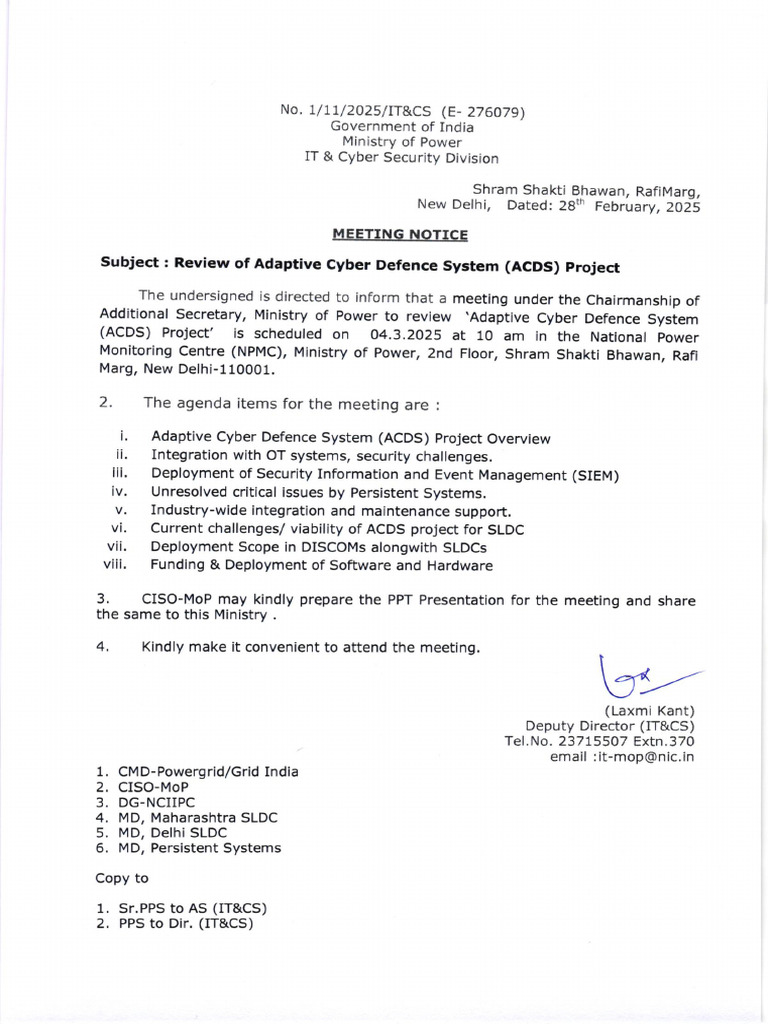 Review of Adaptive Cyber Defence System Project | PDF