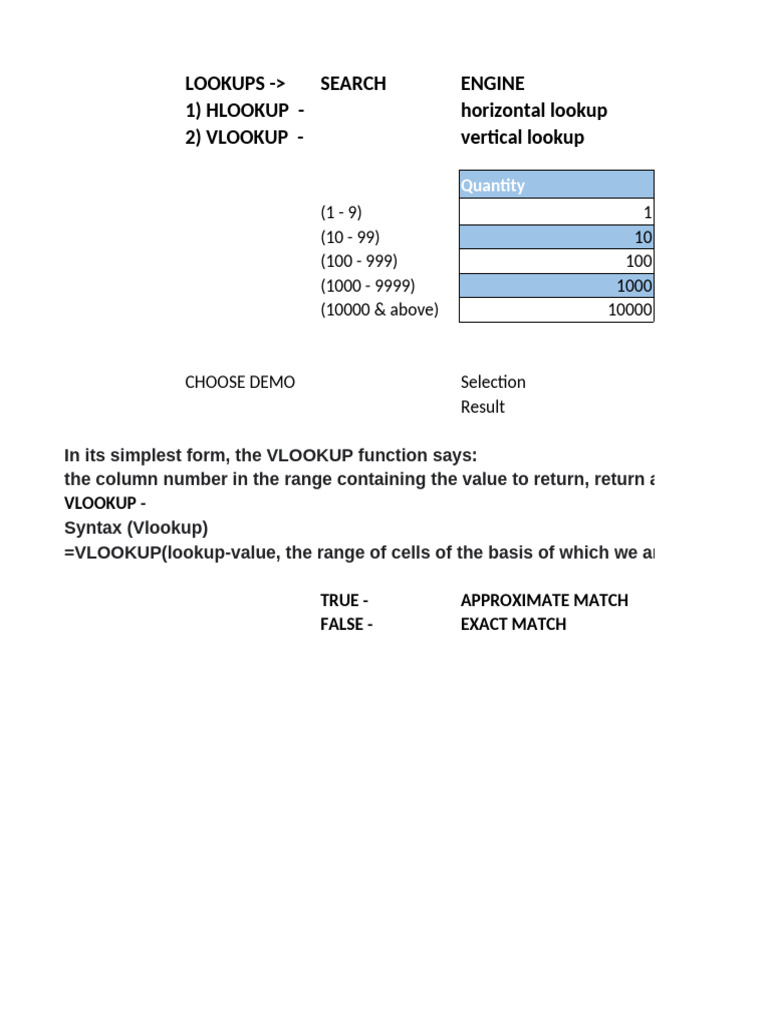 Vlookup Practise | PDF | Computer Programming