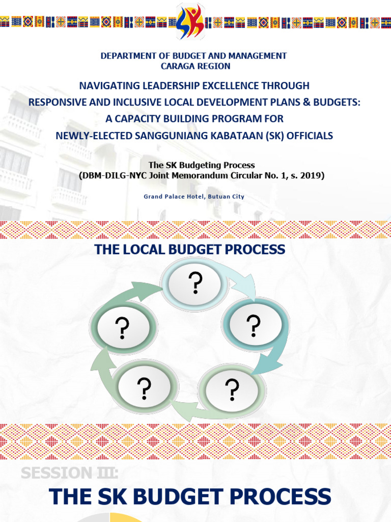 SK Budget Preparation and Authorization | PDF | Budget | Expense