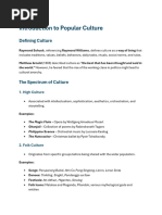 Top 25 Pop Culture Examples 2023 | PDF | Rock Music | Popular Culture
