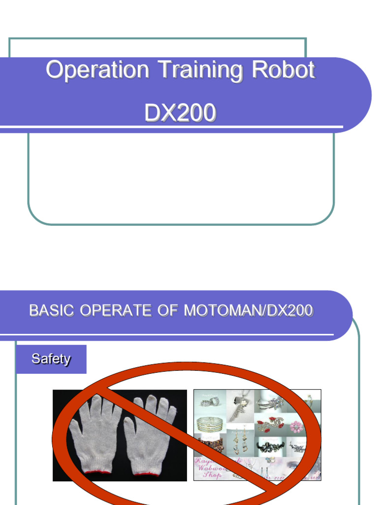 Operation Training Dx200 | PDF | Interpolation | Parameter (Computer Programming)