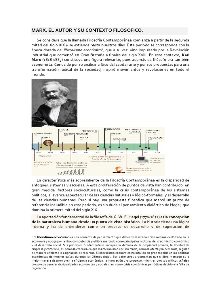 MARX | PDF | La teoría de la alienación de Marx | Karl Marx