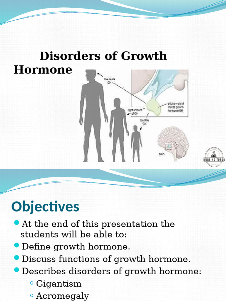 Growth Hormone Disorders Explained | PDF | Growth Hormone | Insulin ...