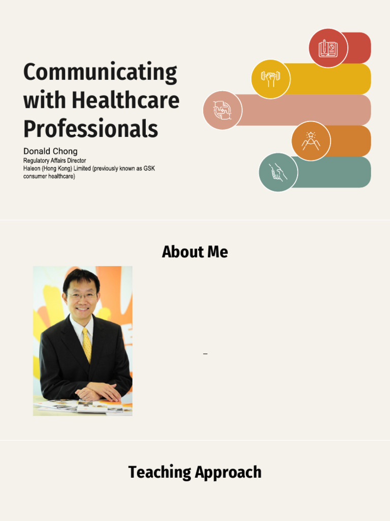 Communicating With Healthcare Professionals - STUDENT VERSION | PDF ...