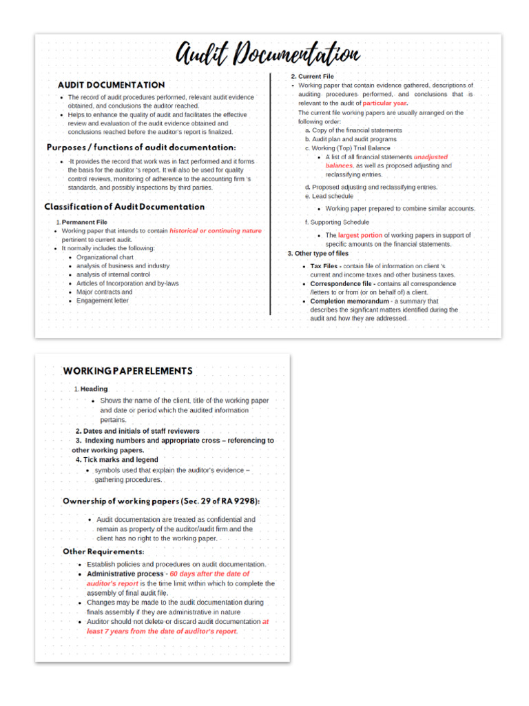 Completing The Audit | PDF