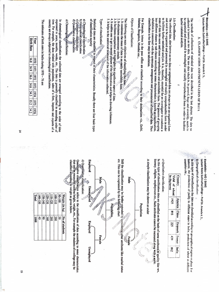Statistics Notes - 2 | PDF | Statistics | Applied Mathematics