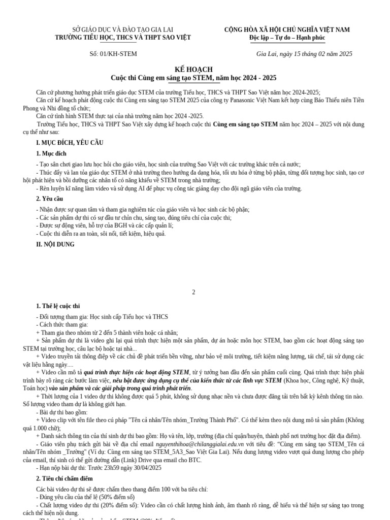 KH CÙNG EM SÁNG TẠO STEM | PDF