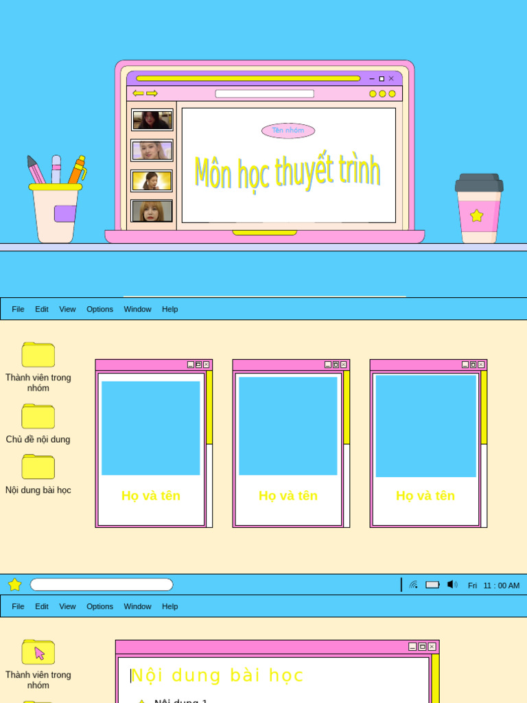 Desktop Themed Template | PDF