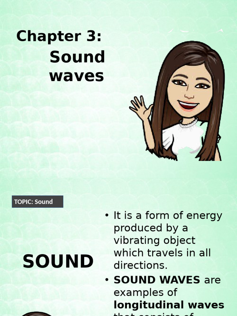 Chapter 3 Sound Waves | PDF | Sound | Waves