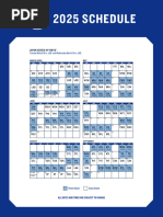 2024 Printable Schedule Lad | PDF