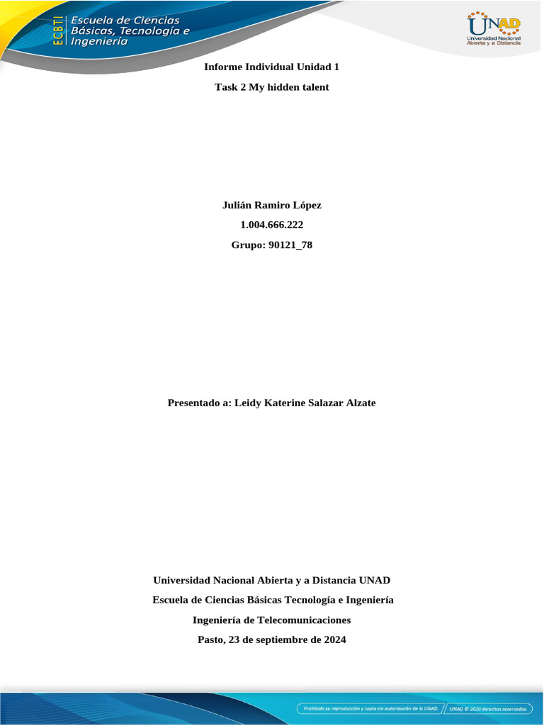 My Hidden Talent Exploration | PDF | Linguistics | Grammar