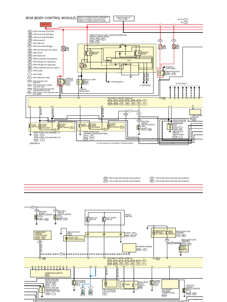 Body Control Module Wiring Overview | PDF | Electrical Connector ...