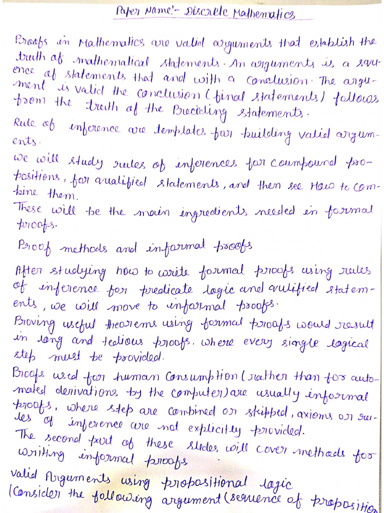 Discrete Mathematics MCA | PDF