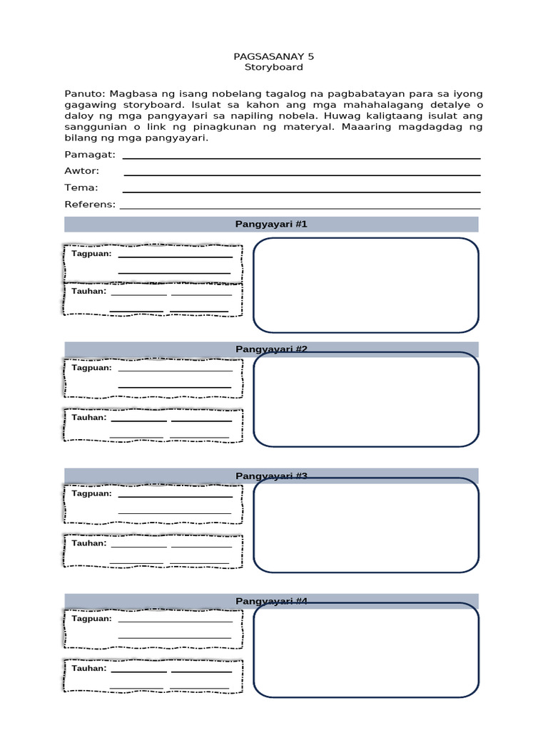 Pagsasanay 5 | PDF