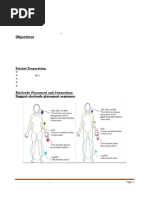 Sleep Study Electrode Placement Guide | PDF | Electrocardiography ...