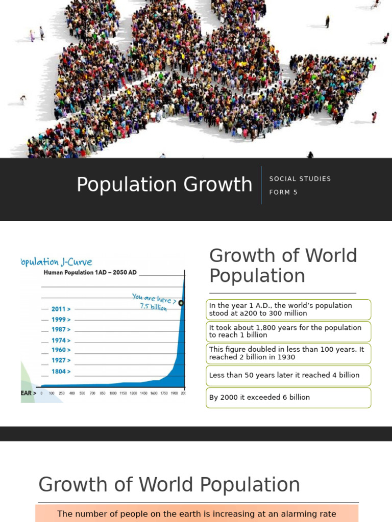 World Population Growth Trends and Issues | PDF | Population Growth ...