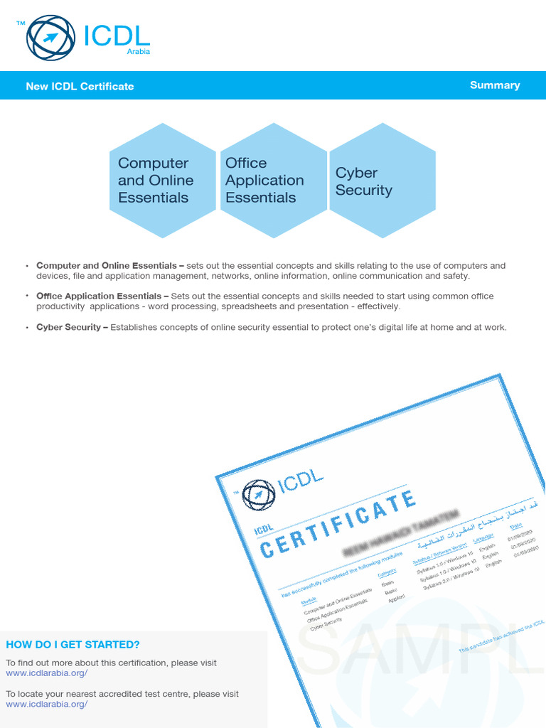 ICDL Datasheet ENG | PDF