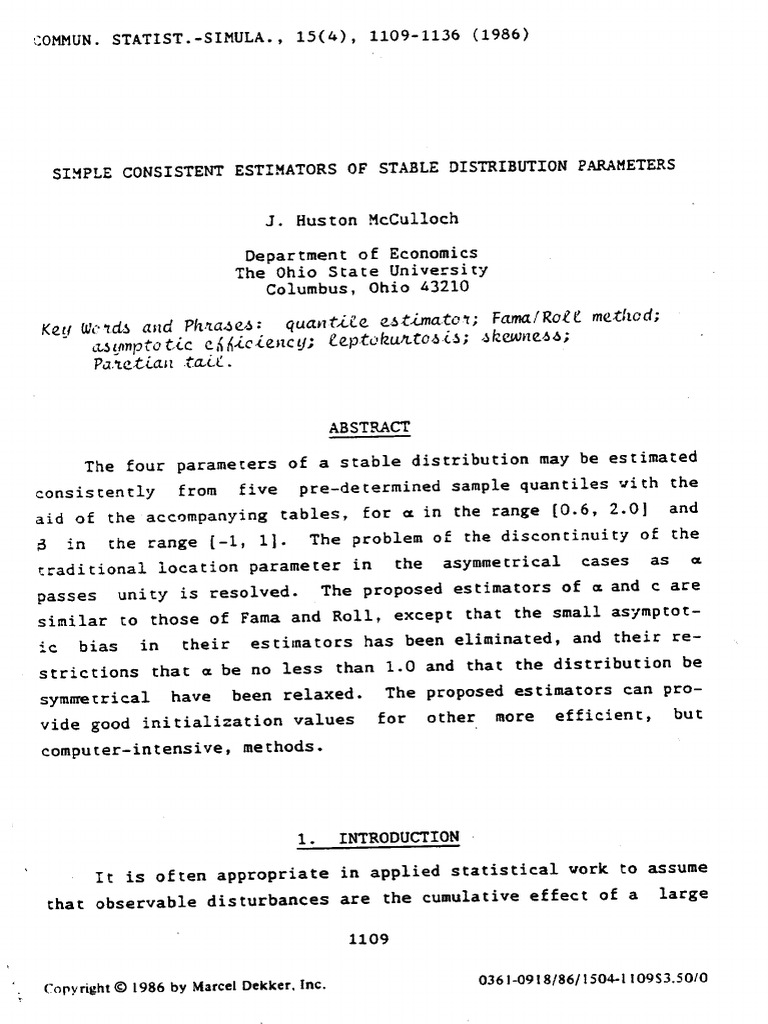 Quantile Method | PDF